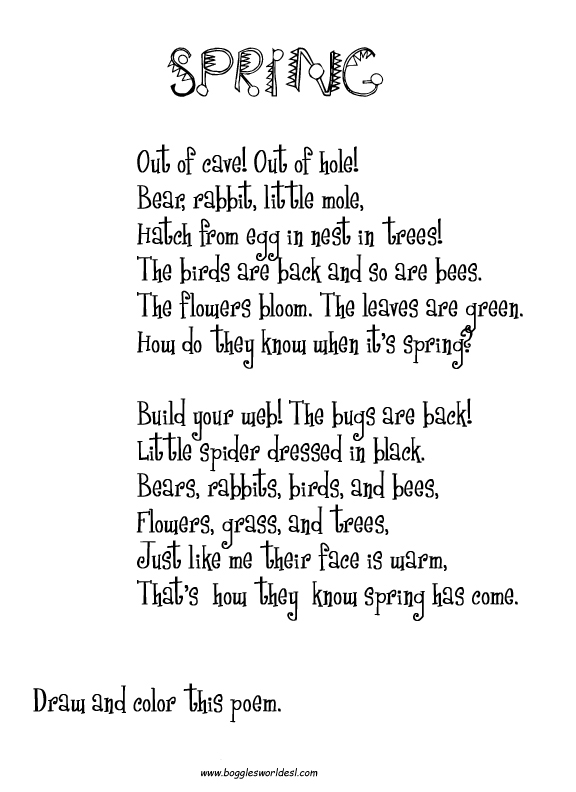 Poems For Kids About School That Rhyme Shel Silverstein In English To Poems For Kids About School That Rhyme Shel Silverstein In English To